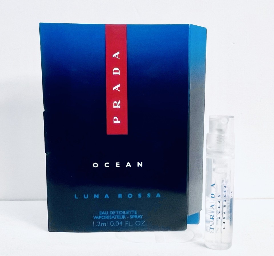 Prada Luna Rossa Ocean Samples Ocean Eau de Toilette, Eau de Parfum ...