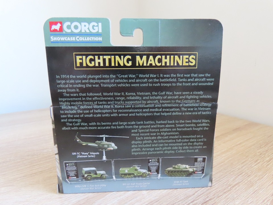 Corgi Showcase Collection Fighting Machine Tiger Moth RAF T6818 WW2 ...