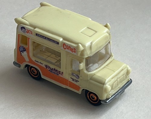 🔥MATCHBOX Ice Cream Van Yellow Food Truck Metal Diecast 2018 Mattel ...