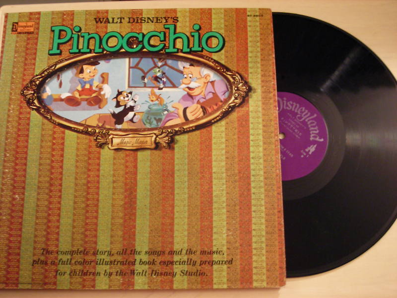 Disney's Story & Song "PINOCCHIO" Magic Mirror LP 1967 | eBay