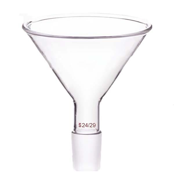 Funnel Beaker Vacuum 50-100mm Glassware Apparatus Lab Chemistry Joint ...