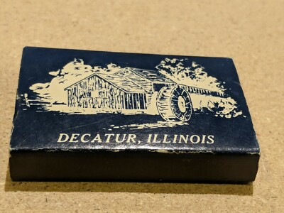 Matchbook / Box - The Blue Mill Restaurant Decatur IL Illinois | eBay