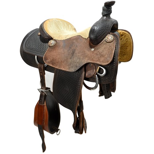 Used 14.5" Tyler Saddlery Team Roping Saddle Code: U145TYLERTR78D | eBay