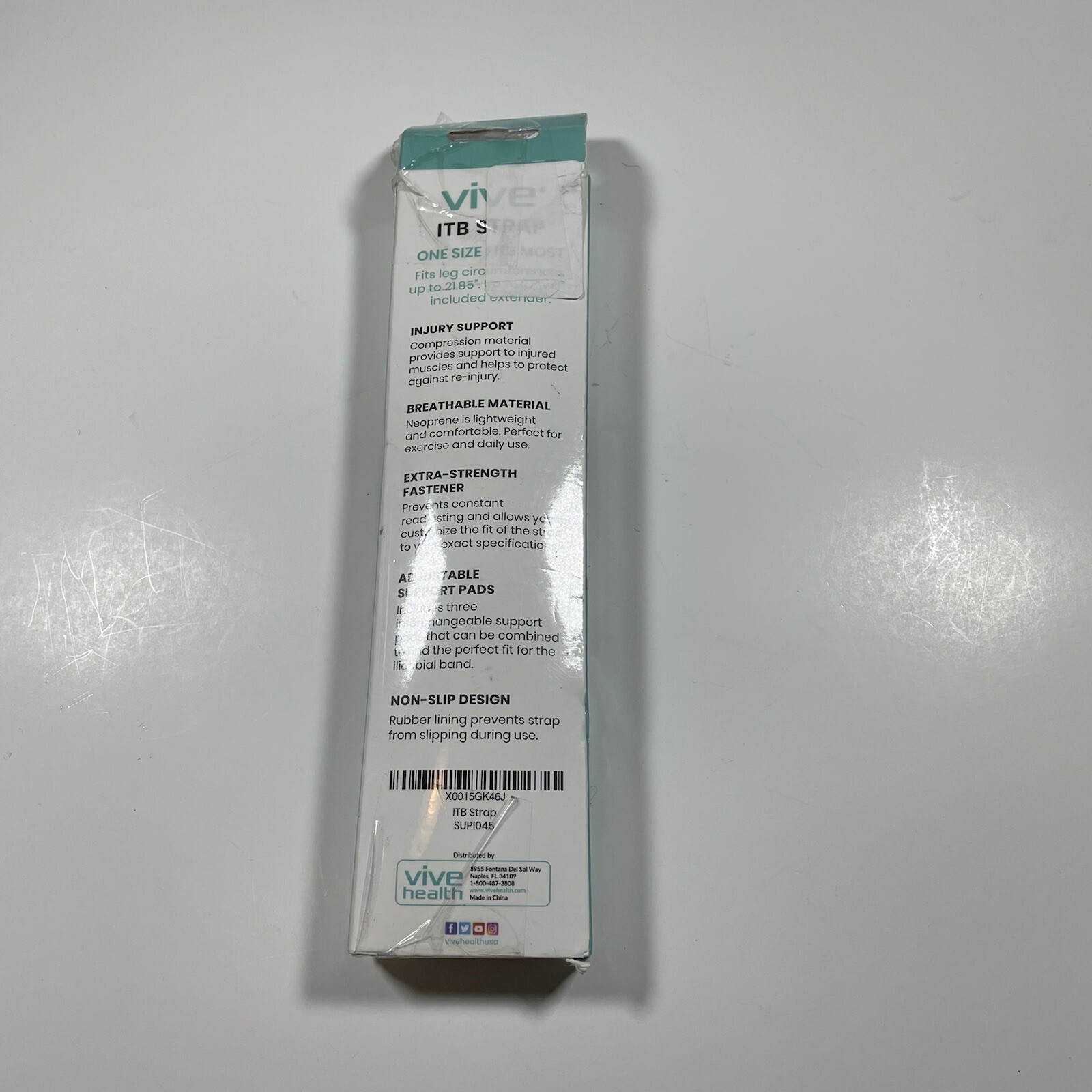 Neoprene ITB Support Strap Right or Left Leg with Gel Support Pad | eBay