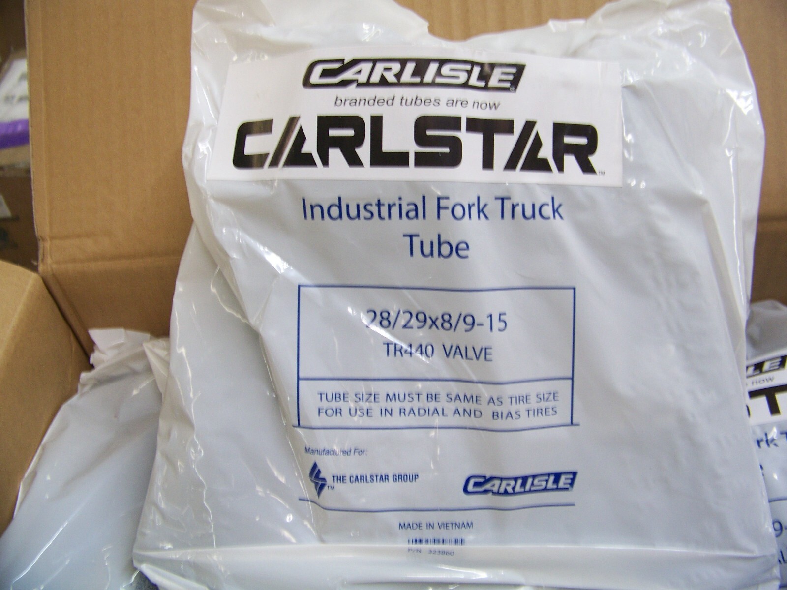 Carlisle Carlstar Industrial Fork Truck Tube 28/29 x 8/9-15 TR440 Valve ...