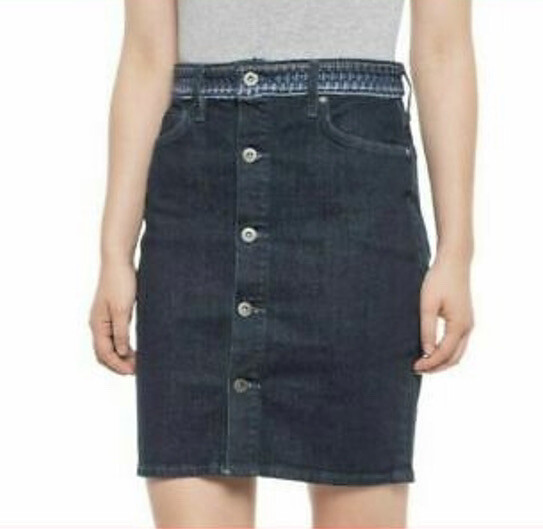 Levi's Made & Crafted LMC Button Front Pencil in Sky Rinse Skirt 30 for ...