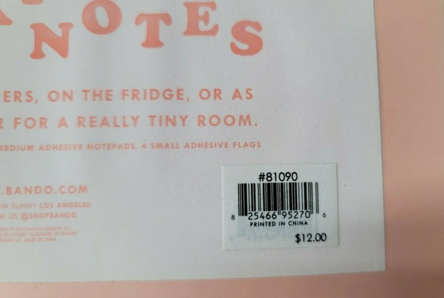 Ban.do Bando Sticky Note Set - Be You Not Them - Assorted Rare. for ...