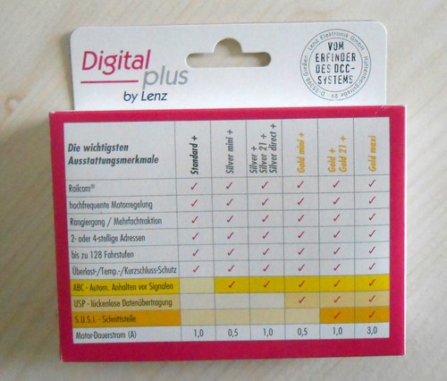 LENZ 10331-01 Digital plus Decoder silver + pour modélisme ferroviaire ...