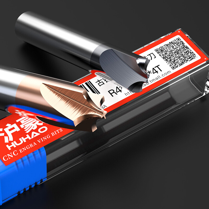 Solid Carbide Radius Corner Rounding Cutter End Mill CNC Tool R0.5 to ...