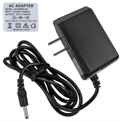 New AC 110-240V Converter Adapter DC 5V 1000mA 1A Charger Power Supply ...