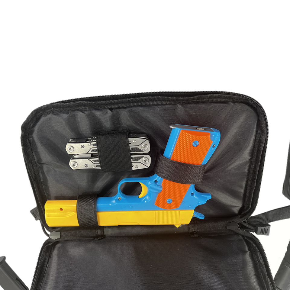 Tactical Gun Bag Handgun Pistol Waist Hand Bag Soft Padded Concealed ...