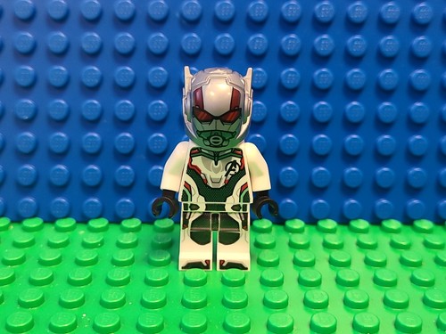 LEGO Ant Man Minifigure White Jumpsuit Marvel Super Heroes 76124 sh0563 ...