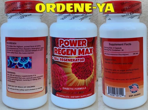 POWER REGEN MAX MAXREGEN REGENEX REGEMAX VITAL CELL GLUTTEN FREE ...