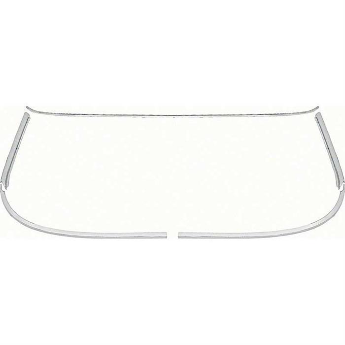 OER K121 63-64 Impala Windshield Molding Set, Standard/SS Models | eBay