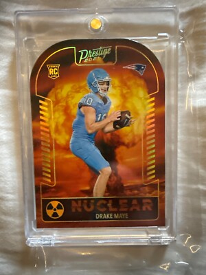 2024 Prestige Nuclear Drake Maye #N-DME SSP CASE HIT | eBay