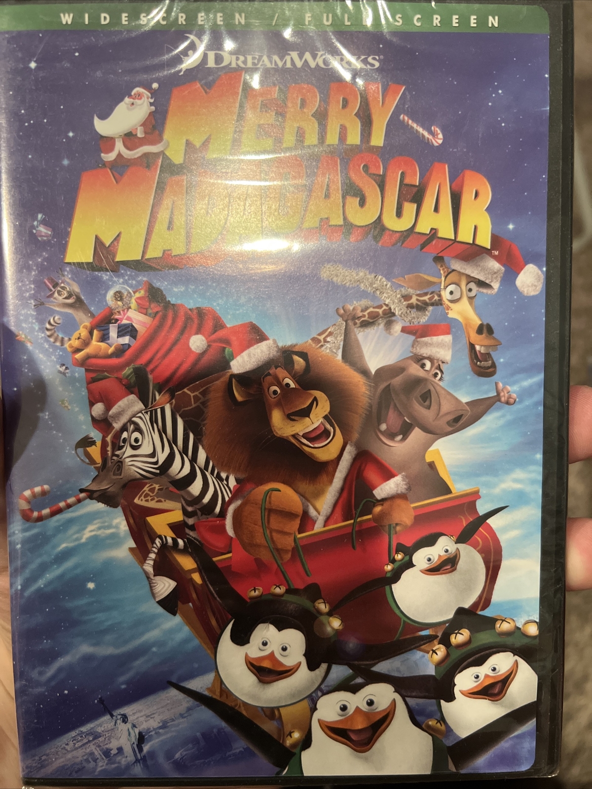DreamWorks Merry Madagascar DVD Widescreen / Full Screen for sale ...