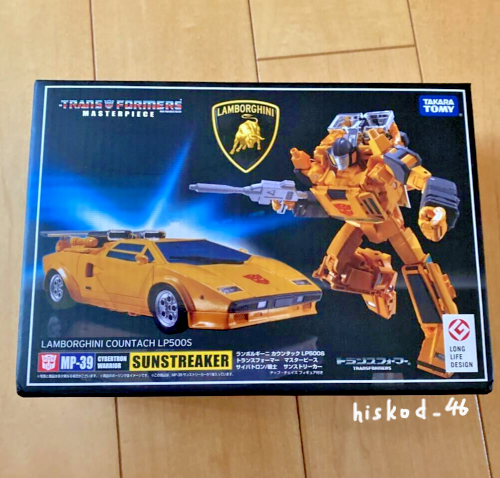 Transformers Masterpiece MP-39 Sunstreaker Lamborghini Countach LP500S ...