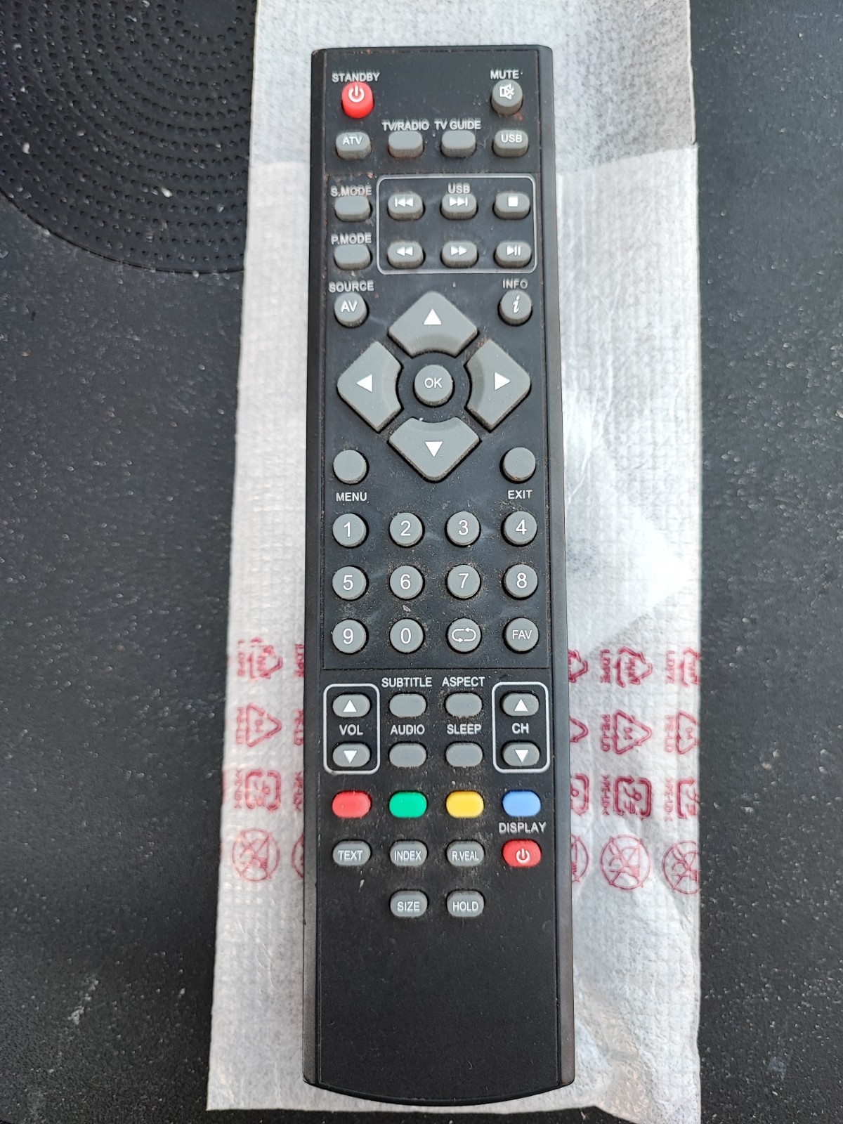 Unbranded Remote Control - Black - Unit Only (For LCD/LED TV) | eBay UK