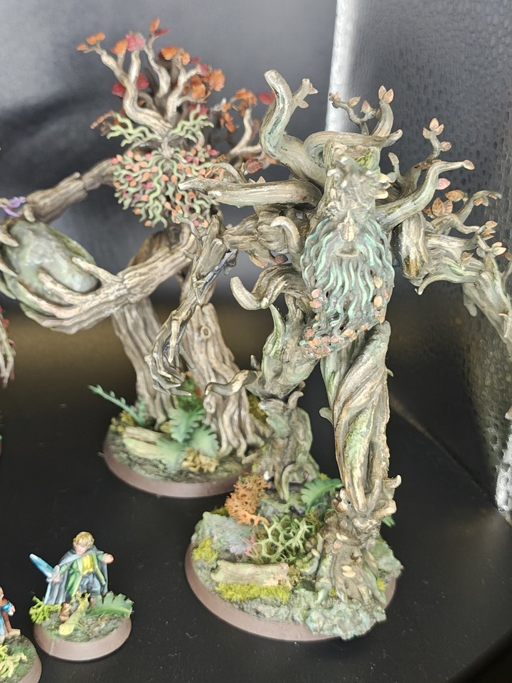 Lord of the Rings Warhammer - MESBG - Fangorn Army - Treebeard - Ents ...