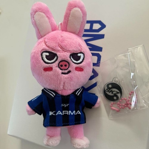 Stray Kids Skzoo KARMA Plush mascot Doll Keyring DWAEKKI Changbin k-pop ...