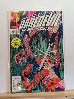 Daredevil #260 Marvel (1988) TYPHOID MARY & HUMAN TORCH - Direct | eBay