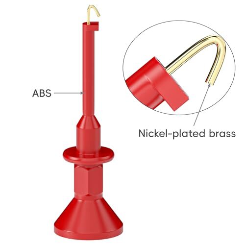 SMD IC Test Hook Clips with 2mm Female Jack 2PCS for 2mm Plug Test ...