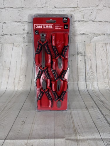 CRAFTSMAN 6 Piece Mini Plier Set with Zipper Case | eBay