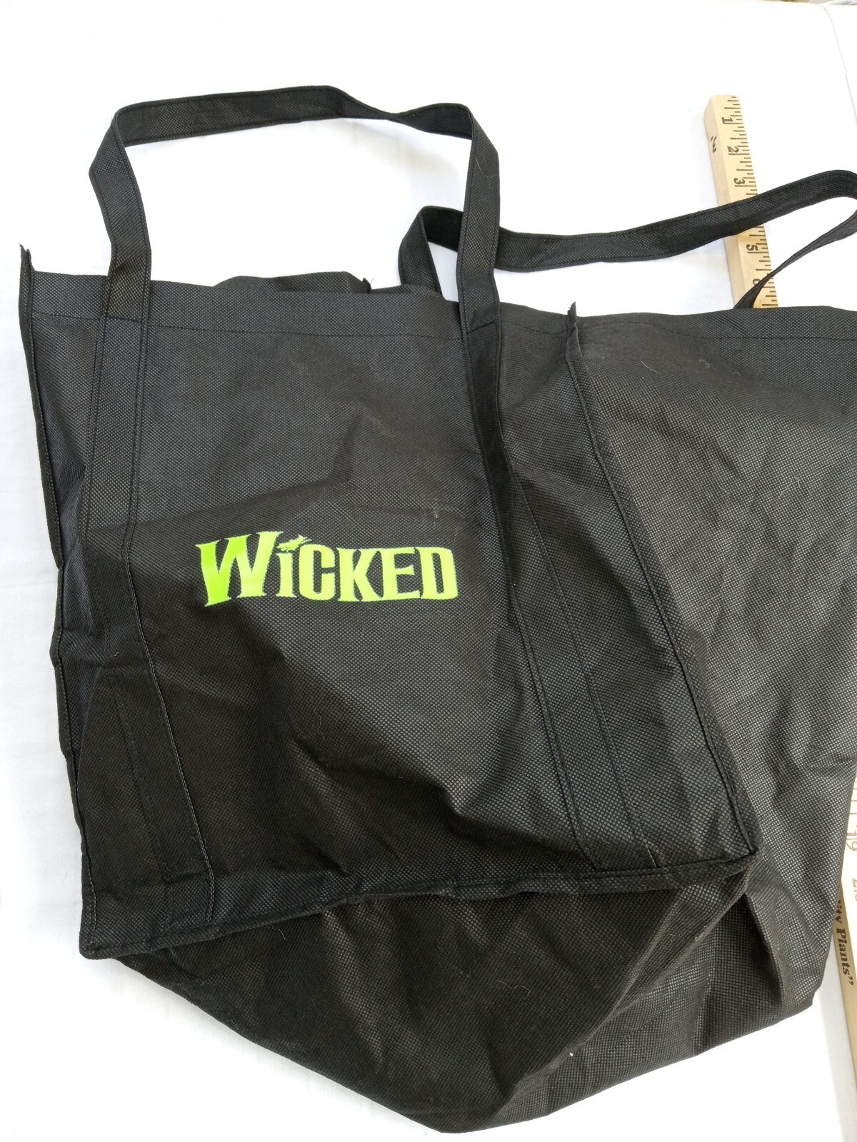 THE WICKED For Good TOTE BAG BROADWAY THE MUSICAL PlayBill Equity ...