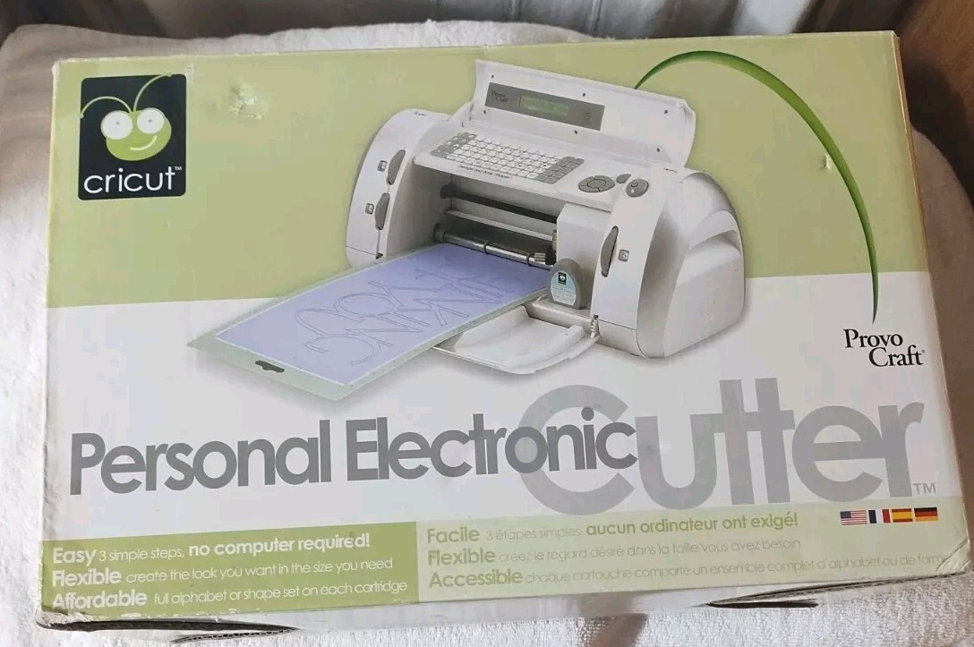 Cricut 29-0001 Personal Electronic Cutting Machine for sale online | eBay