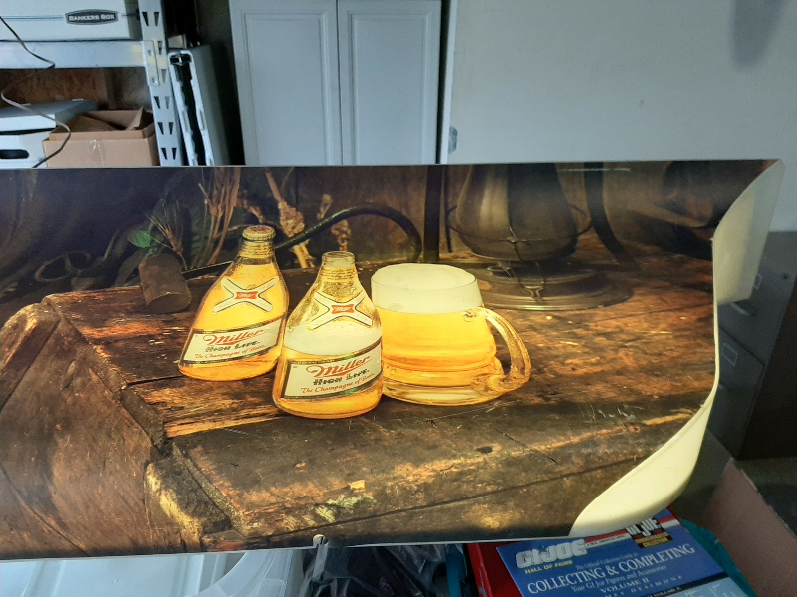 VTG Large Miller High Life 64" x 15 Lighted Beer Sign Hard To Find ...