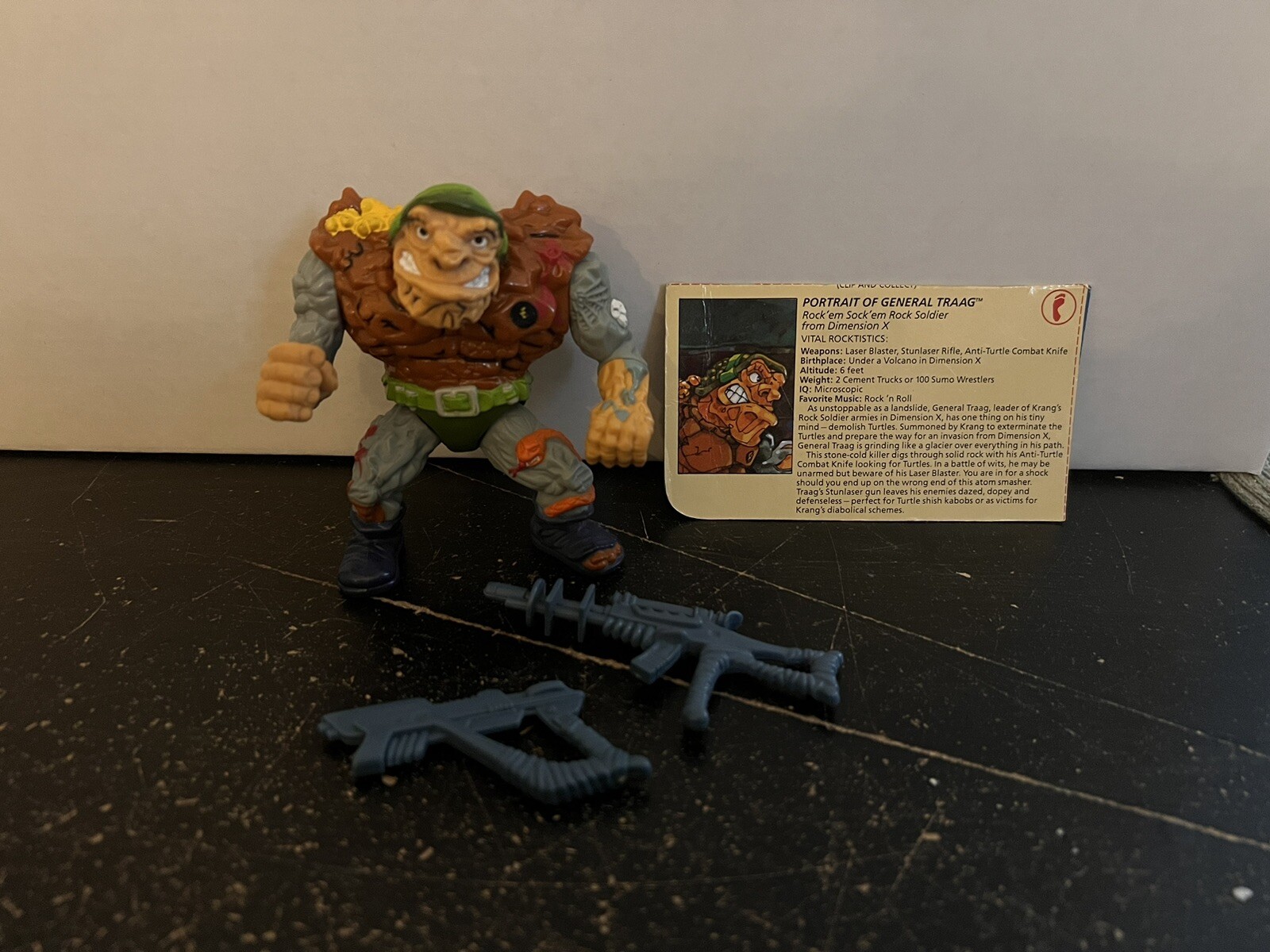 1989 tmnt general traag complete | eBay