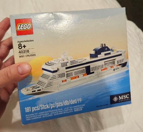 Lego 40318 Promotional Rare 2019 MSC Cruise Ship Boat NIB New Sealed ...