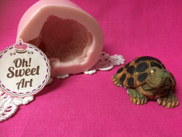 Tortoise , turtle turtles Silicone Mold Food Cake Decoration soap ...