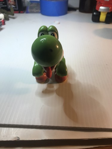 Super Mario Bros. Yoshi Sticks out Tongue Toy Figure, 2017 McDonald’s ...