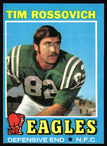 1971 Topps Tim Rossovich #116 Philadelphia Eagles L3 | eBay