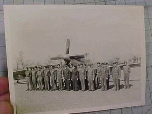 ORIGINAL WWII PHOTO - 23RD FIGHTER GROUP AWARDS CEREMONY W/ ACES / P-51 ...