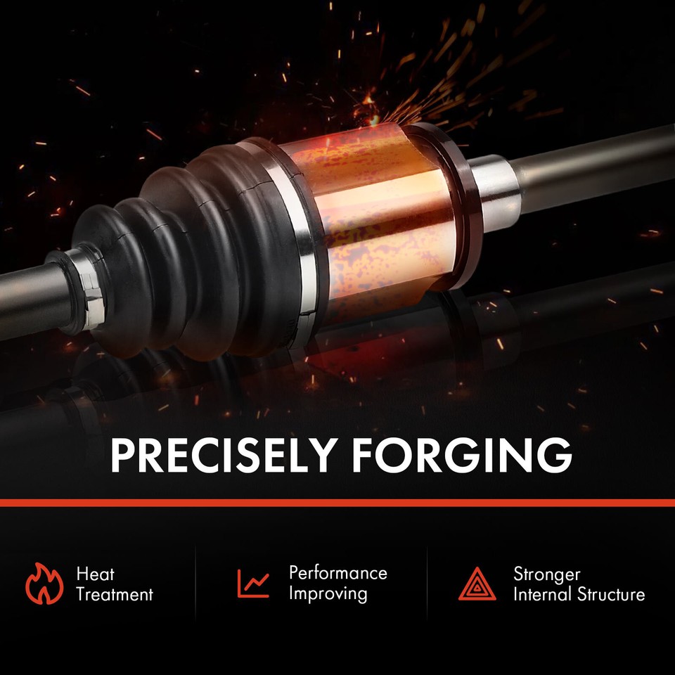 Front Passenger Side CV Axle Assy for BMW 528i 535d 535i 640i xDrive ...