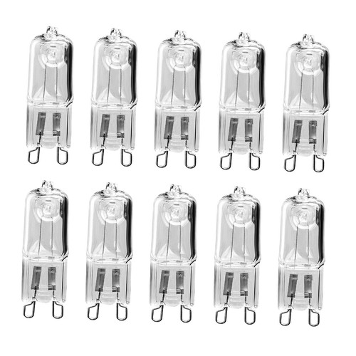 10x G9 Light Bulbs Easy Installation 25W Halogen Lamps Warm | eBay ...