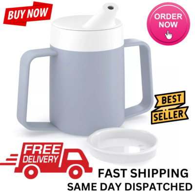 Drinking Cup/beaker/mug/sippy Cup For Disabled Adults With Easy Grip ...