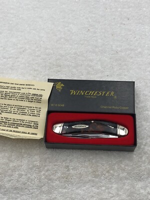 Winchester Trade Mark 1998 5 Blade Sowbelly Folding Knife Made In USA ...