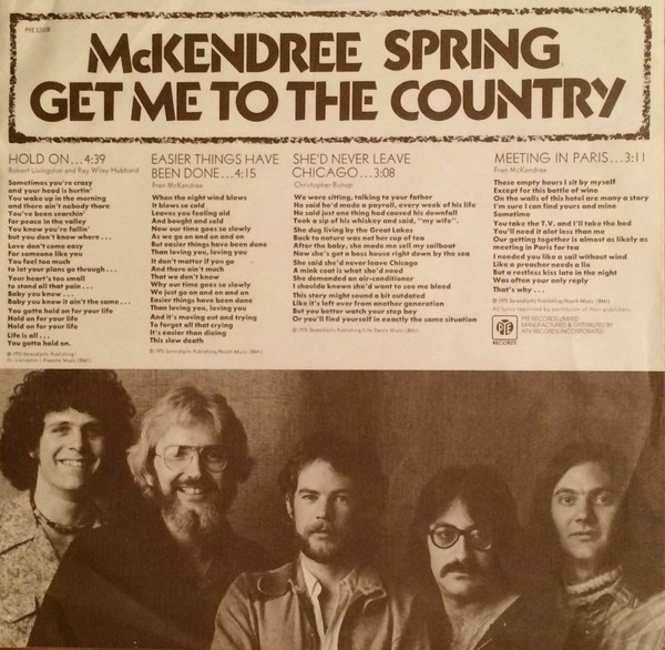 McKendree Spring, Get Me To The Country, (LP, Album, San), NM or M ...