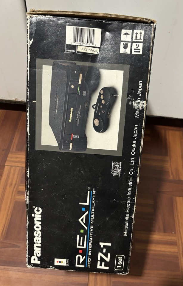 Retro Panasonic REAL L 3DO Interactive Multiplayer Console Complete In ...