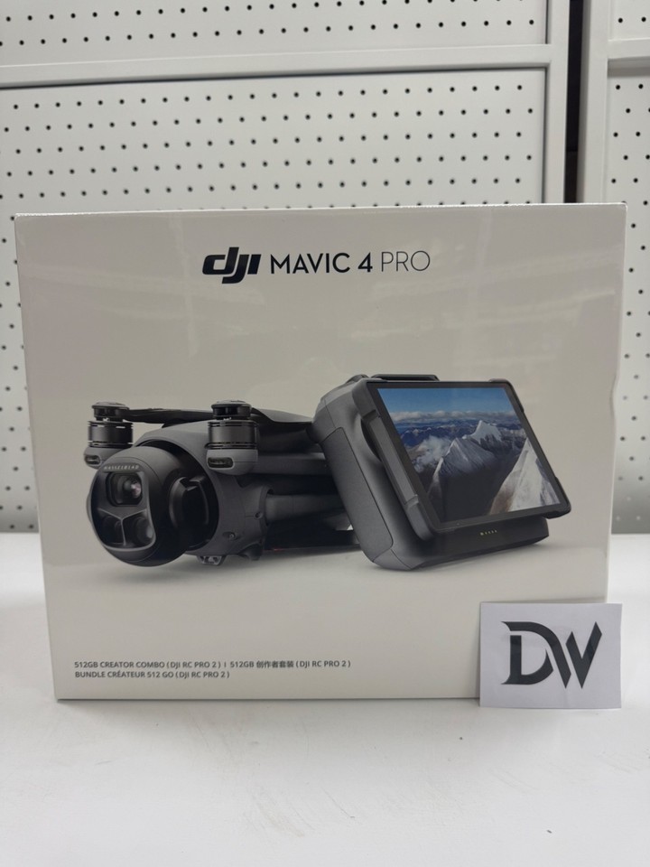 DJI Mavic 4 Pro 512GB Creator Combo (DJI RC Pro 2+3 Batteries) -No ...