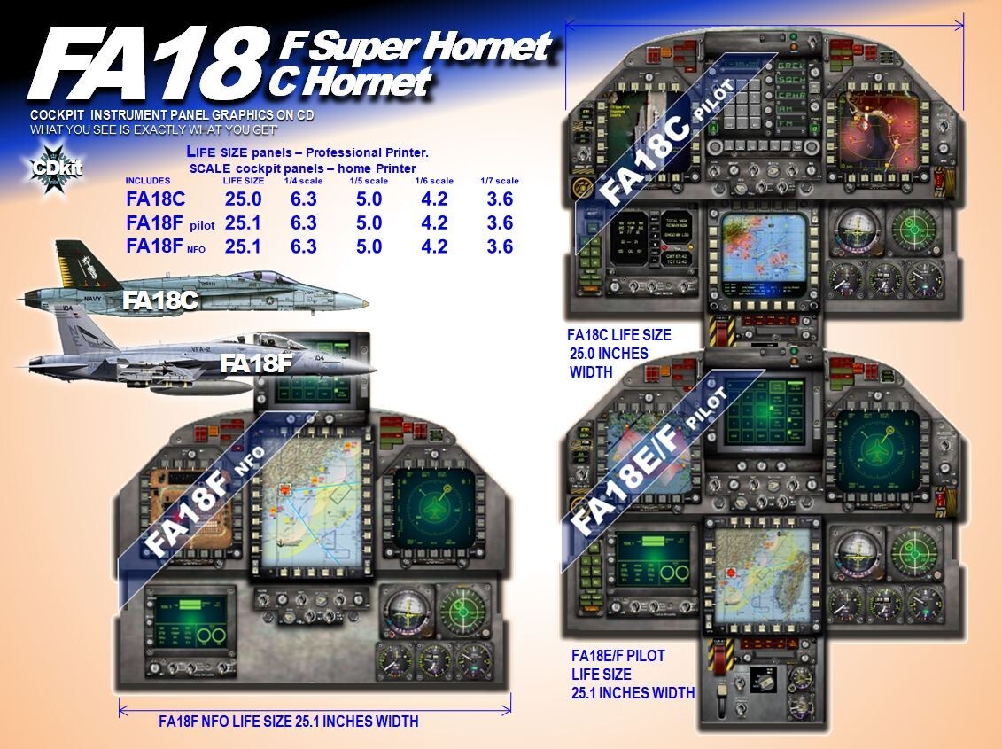 F 18 Super Hornet Cockpit