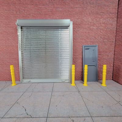 Shop Door Model Kit 1/18 scale for Shop Garage Diorama Display Prop | eBay