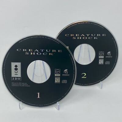 Creature Shock (3DO, 1995) Disc Only - 2 Discs | eBay