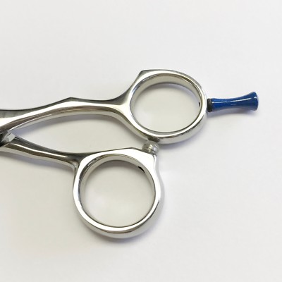 1 Blue Hair Scissors Finger Tang Scissor Parts Finger Rest 3.0mm 0.12in ...