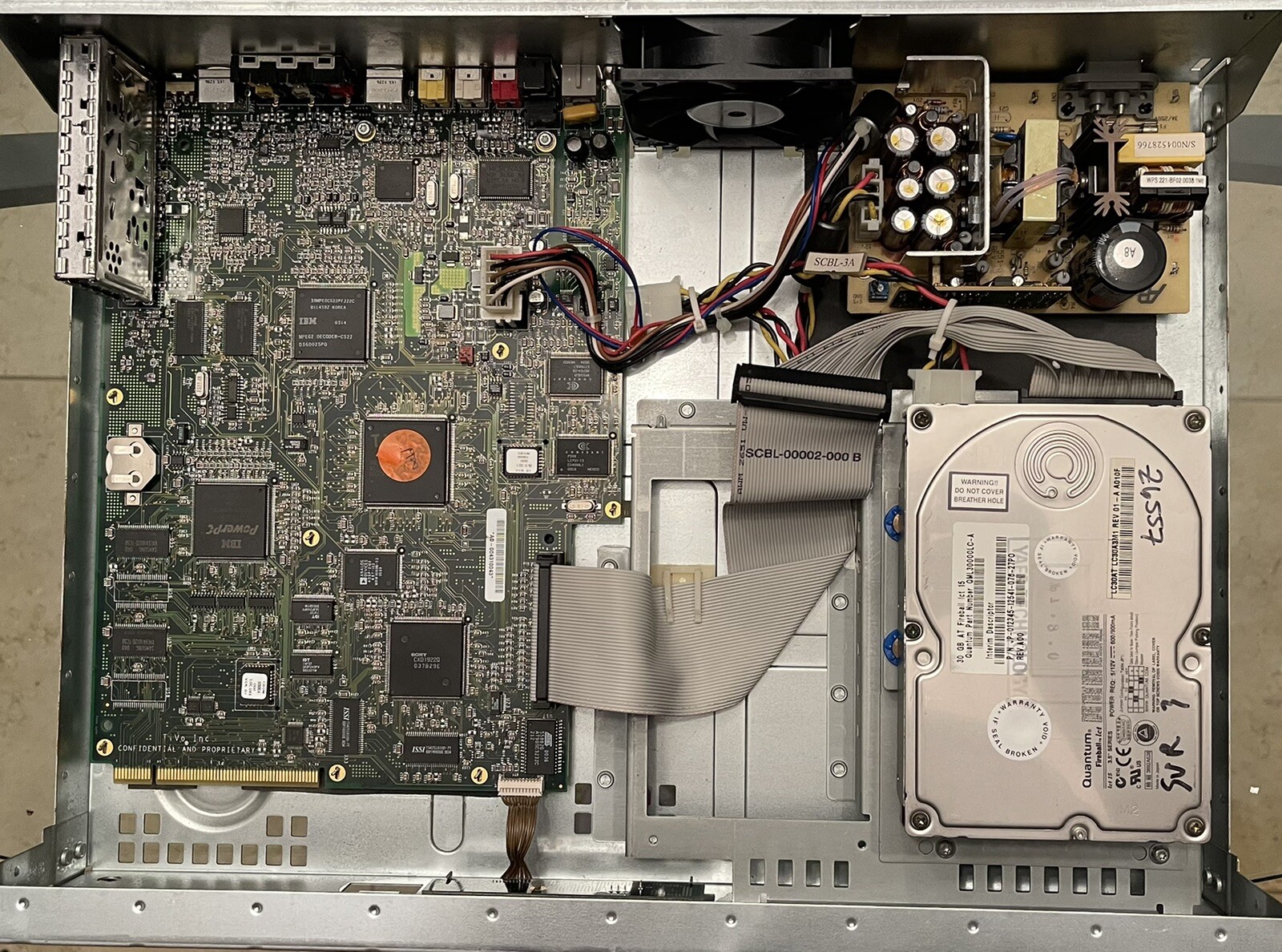 Sony TiVo DVR SVR-2000 Digital Network Recorder 30 Hours + Remote *For ...