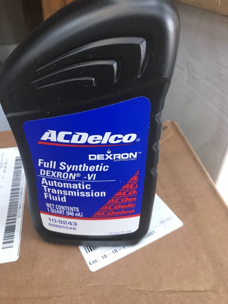 88865601 - ACDelco DEXRON® VI Transmission Fluid 32 OZ 10-9394 Case of ...