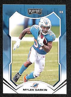 2021 Panini Playoff Mylas Gaskin #9 Base Football Card Dolphins | eBay